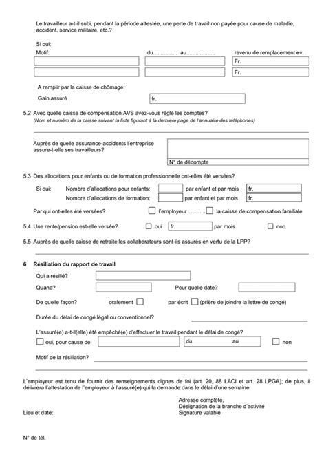 Modelé d attestation de lemployeur pour travailleurs à domicile