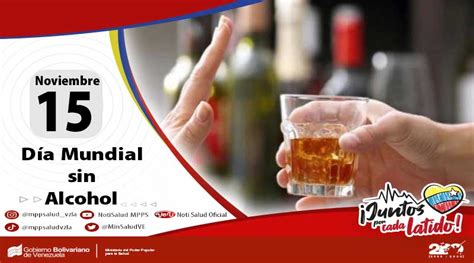 Día Mundial Sin Alcohol MPPS