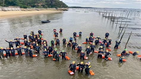 5ème édition de la TransOstrea la traversée à la nage du Bassin d