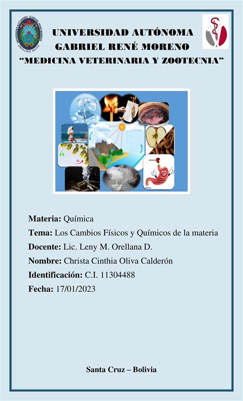 Tarea 2 Informe CUP UNIVERSIDAD AUTNOMA GABRIEL REN MORENO