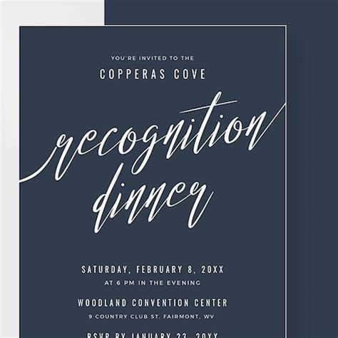 Annual Client Appreciation Dinner Party Invitation Editable Etsy
