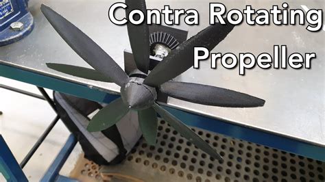 Making Contra Rotating Propeller Engine Part 3 Finished YouTube