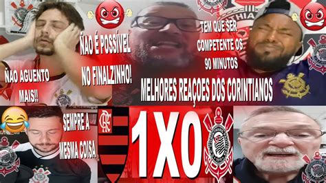 MELHORES REAÇÕES DOS CORINTIANOS AO FLAMENGO 1X0 CORINTHIANS GOL DO