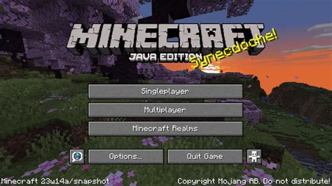 Old Minecraft Logo For