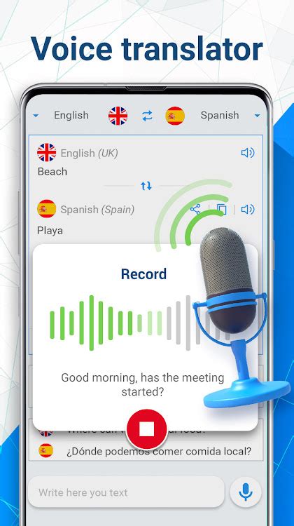 Ai Voice Translator Translate By Talkao Talk Translate Android
