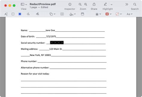 How To Redact A PDF In Preview On Mac