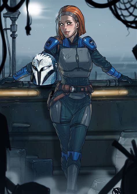 Bo Katan Commission Helmetless Version By Ganassa Artwork On Newgrounds