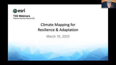 Climate Mapping For Resilience Adaptation Esri Videos GIS Events