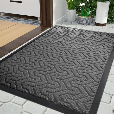 OLANLY Tapete Para Puerta Delantera Para Interiores Y Exteriores