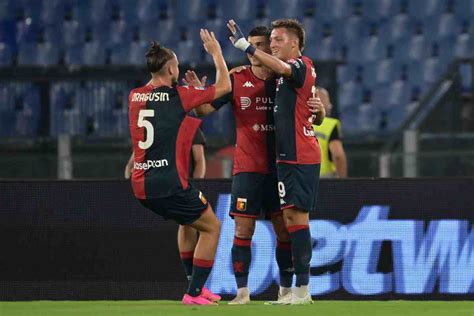 Lazio Genoa Voti E Tabellino Del Primo Tempo Kamada Pesce Fuor D