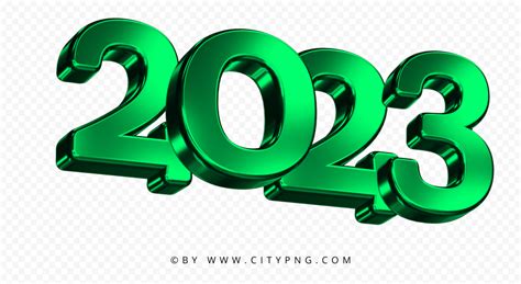 Green D Text Logo New Year Hd Png Citypng