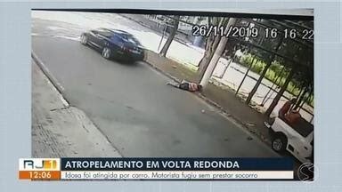 RJ1 TV Rio Sul Idosa Fica Ferida Ao Ser Atropelada Por Carro Em