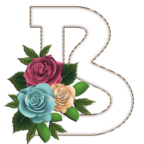 Sussurro De Amor Alfabeto Decorativo Texturas Rosas Coloridas Png