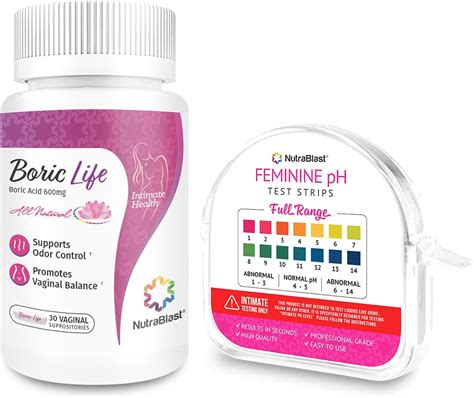 Nutrablast Supositorios Vaginales De Cido B Rico Mg Unidades