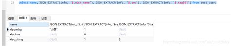 mysql对json数据的增删改查 mysql 删除 json 符合条件的全部object csdn博客