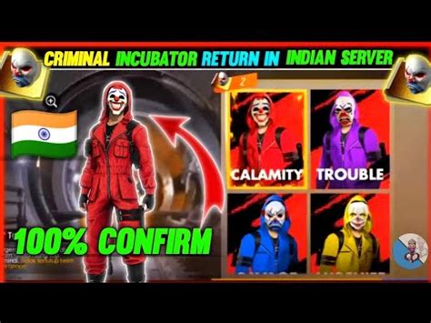 Criminal Bundle Return Free Fire Criminal Bundle Return Kab Aayega