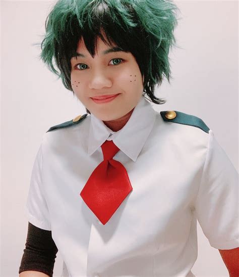 Deku Cosplay My Hero Academia Cosplay Ciara My Hero Academia