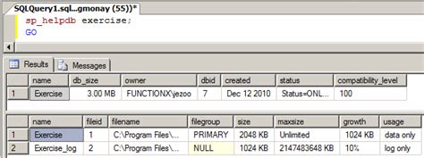 microsoft sql server lesson 37 a review of transact sql built in stored procedures