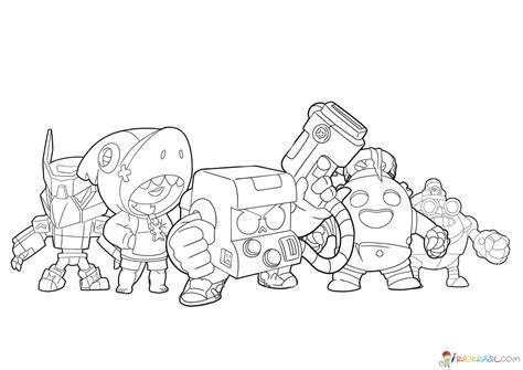 Malvorlagen Brawl Stars Leon Malvorlagen