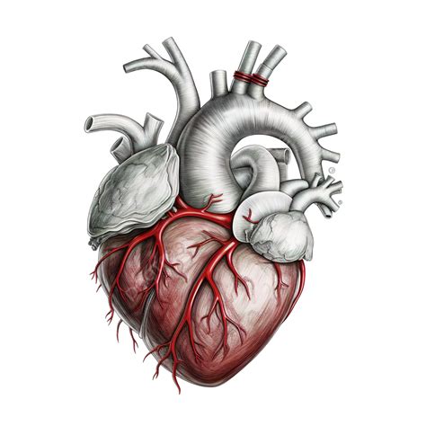 Dibujo Del Corazón Humano PNG dibujos Corazón Humano Dibujo De