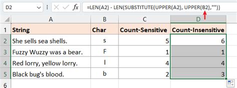 How To Count Characters In Excel Cell And Range Off