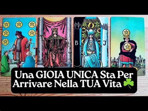 Una GIOIA UNICA Sta Per Arrivare Nella TUA Vita TAROCCHI INTERATTIVI