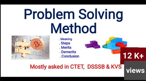 Problem Solving Method In Teaching