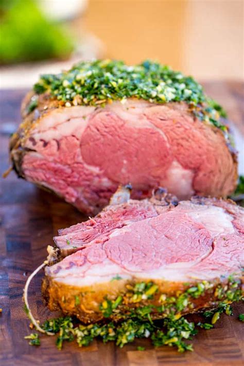 Perfect Garlic Prime Rib Dinner Then Dessert