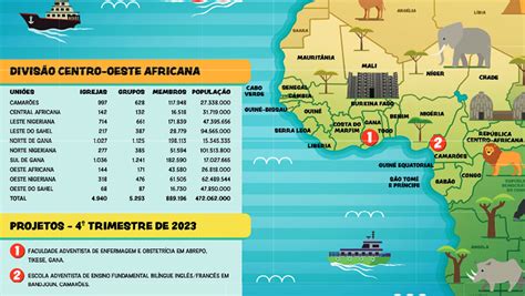 Mapa Missionário 4º Trim 2023 Downloads de Materiais Adventistas