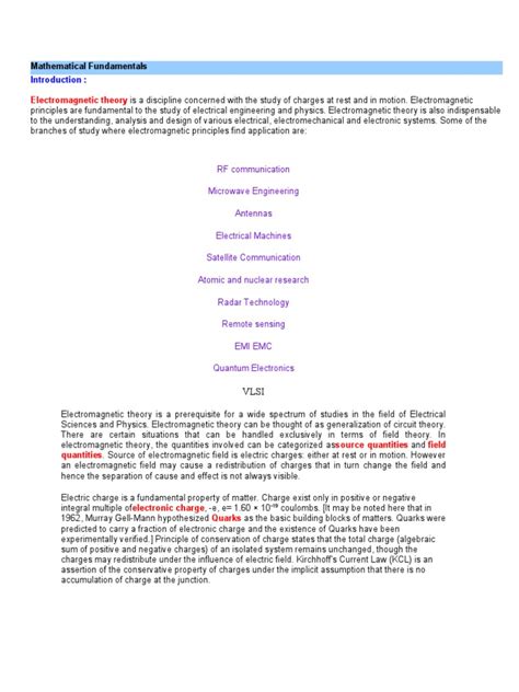mathematical fundamentals pdf divergence euclidean vector