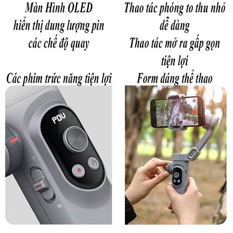 Mua Gimbal AOCHUAN Smart X Pro Tay cầm chống rung điện thoại chính