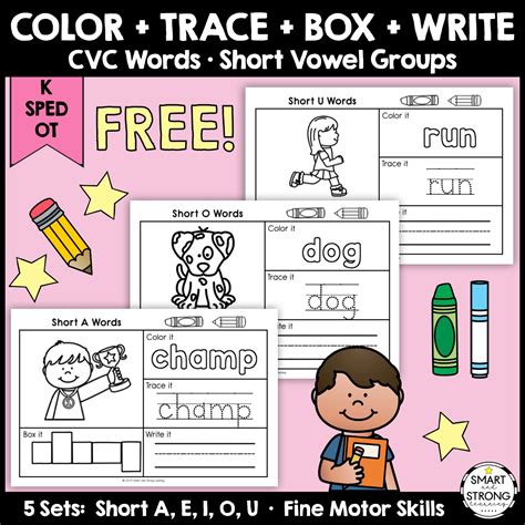 CVC Words Worksheets PDF Engaging Phonics Activities For Early Learners