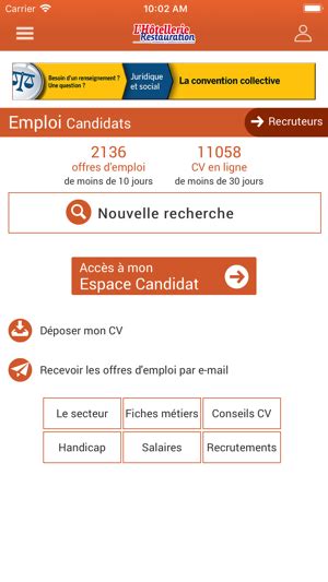 hôtellerie metier