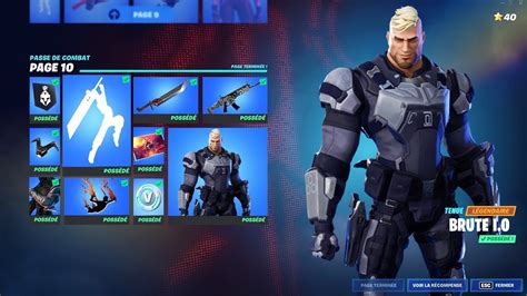 Voici Le Passe De Combat Saison Chapitre Sur Fortnite Tous Les