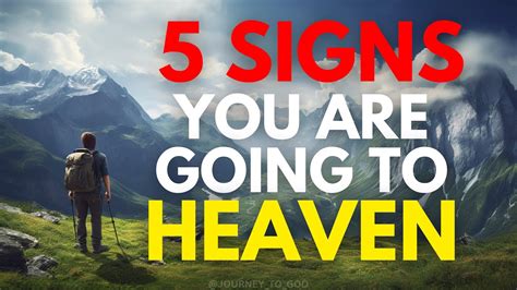 Signs You Are Going To Heaven This May Surprise You Youtube