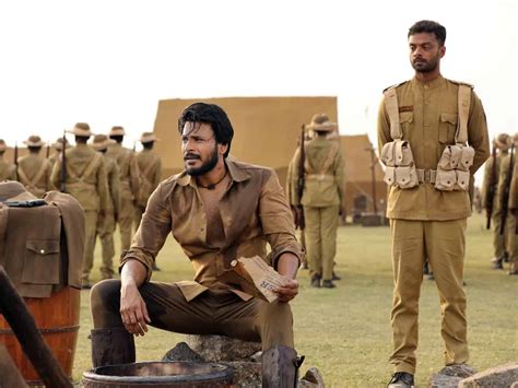Sundeep Kishans Intense Look From Captain Miller