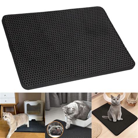 Tapete Higienico Coletor Areia Gato Pet 30x45cm Anti Sujeira Petshop