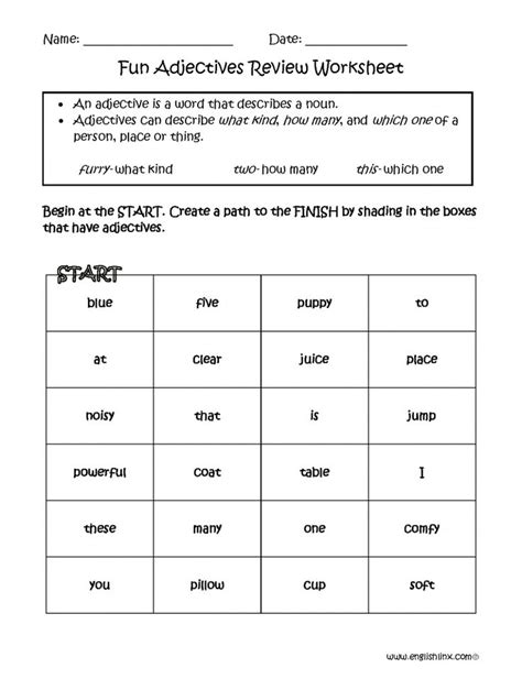 Adjective Or Adverb Worksheets 4th Grade AdverbWorksheets Net