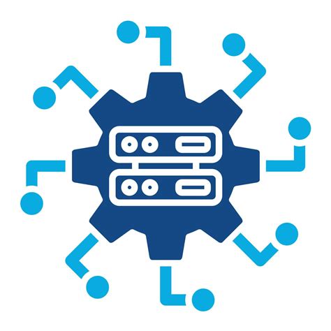 Data Science Glyph Two Color Icon Vector Art At Vecteezy