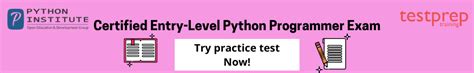 how to prepare for certified entry level python programmer exam blog