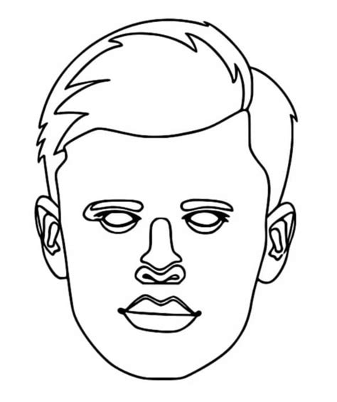 Manchester City Erling Haaland Coloring Page Free Printable Coloring