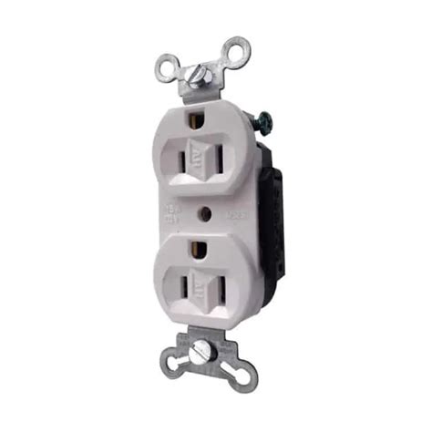 Contacto dúplex 15A 125V Blanco Arrow Hart Eaton Contactos Eaton TAMEX