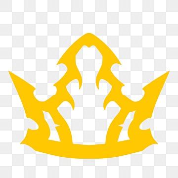 Black And Yellow King Crown Crown Yellow King PNG And Vector With