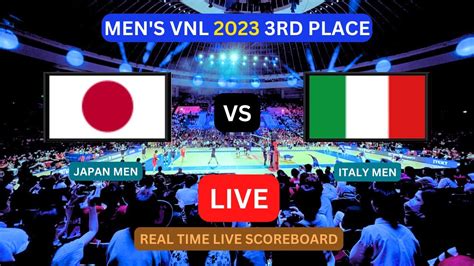 Japan Vs Italy LIVE Score UPDATE Today VNL 2023 FIVB Volleyball Men S