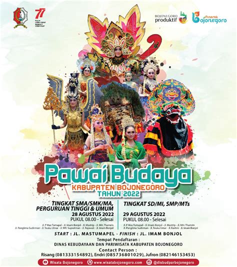 Pawai Budaya Bakal Meriahkan Hut Kemerdekaan Di Bojonegoro