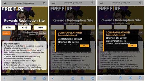 Kode Redeem Free Fire Terbaru Hari Ini 14 November 2022 Segera