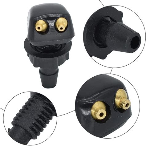 Gicleur lave glace pare brise buse pour Peugeot Renault Citroën tuyau