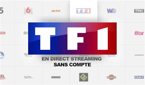 Chaîne TF1 direct gratuit sans compte Lewebde