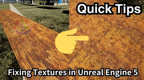 Quick Tips For Fixing Textures In Unreal Engine 5 YouTube