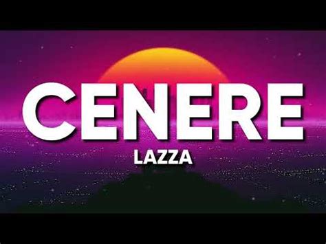Lazza Cenere Testo Lyrics Sanremo P Youtube